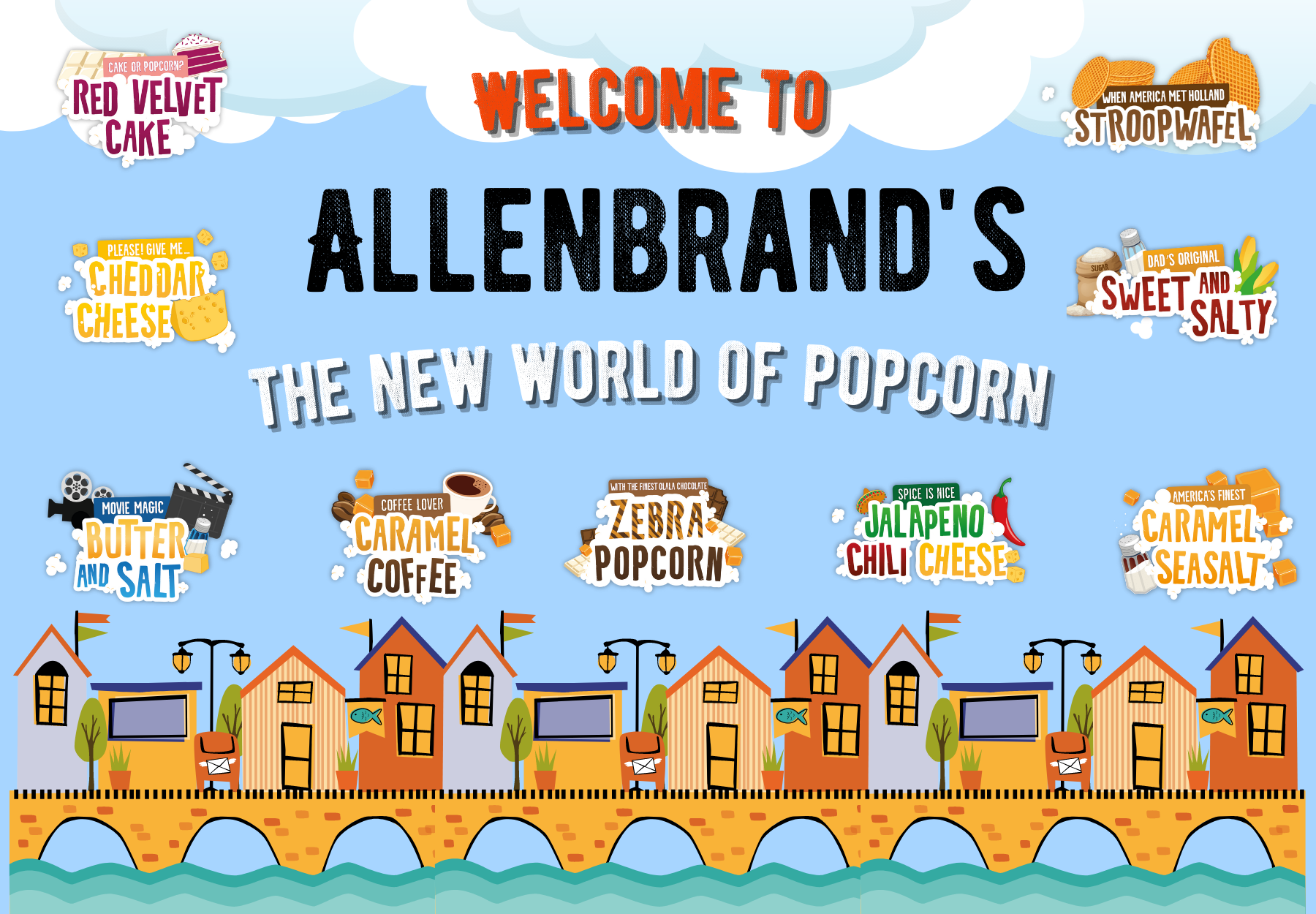 The first American popcorn shop in The Netherlands! – Allenbrand's Popcorn